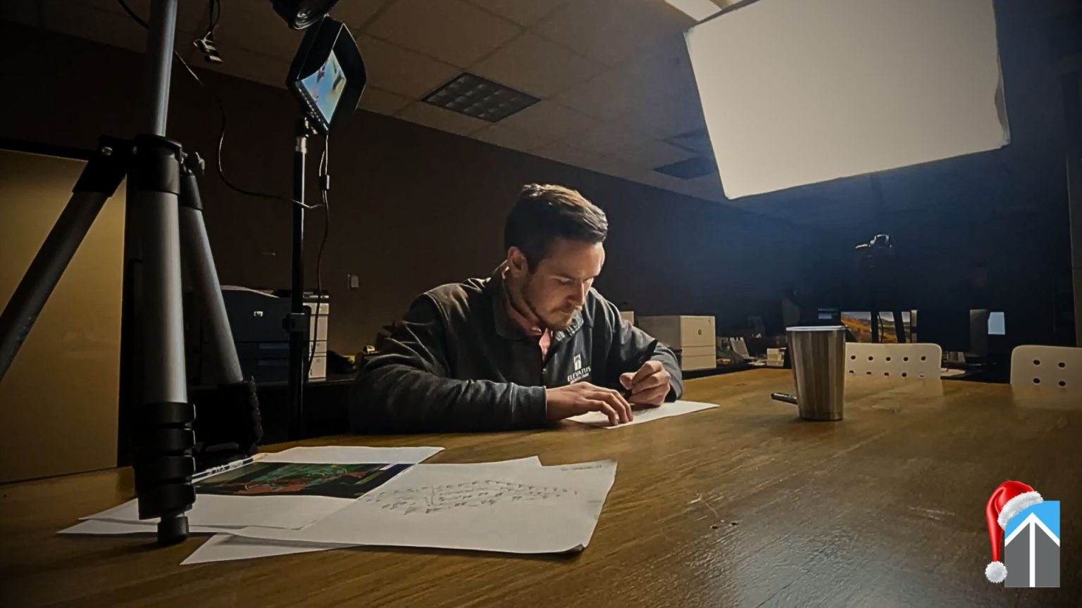 The story of Nicholas Bloom's Christmas sketches - Elevatus Architecture